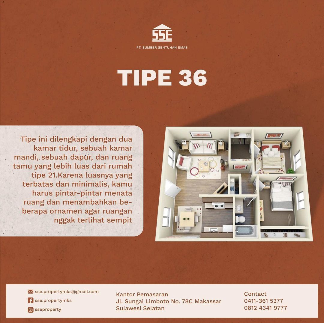 Tipe-tipe Rumah Populer di Indonesia – PT. Sumber Sentuhan Emas